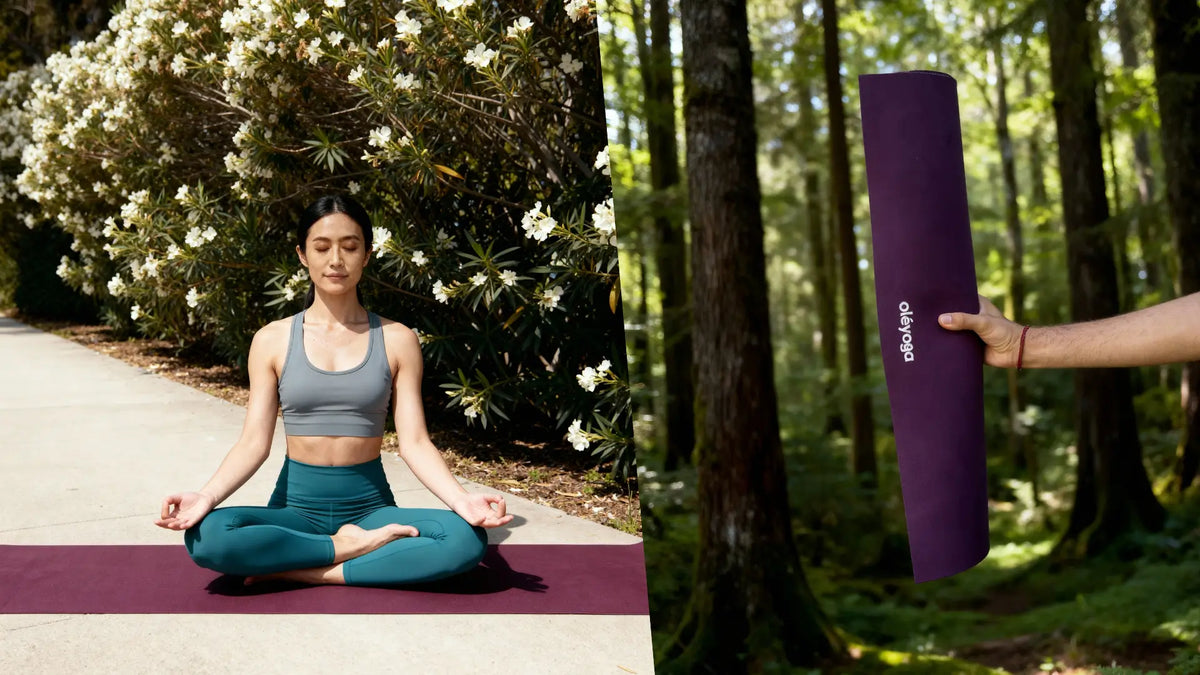 Twenty five million plastic yoga mats are sold every year – oléyoga